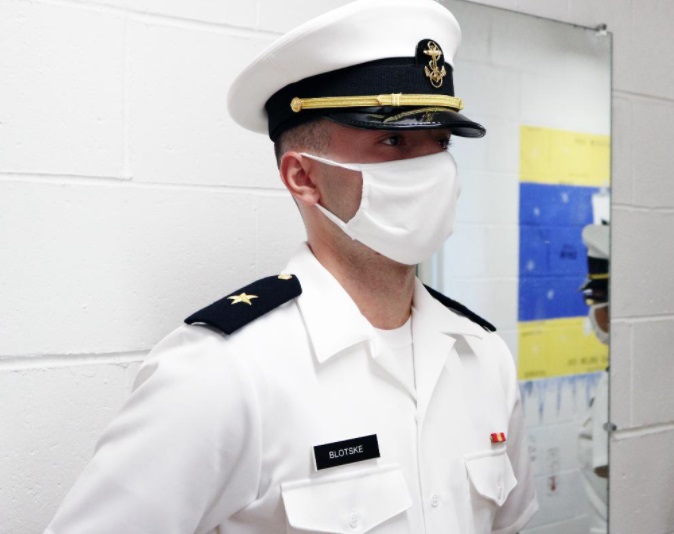 Taylor Blotske, US Navy Officer Candidate Live from Officer Training ...